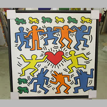 IR012, A la manière de Keith Haring - Starsdeco